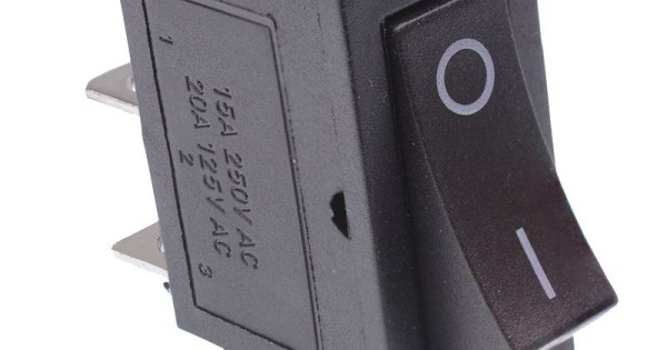 On-On Long Rectangle Rocker Switch SPDT