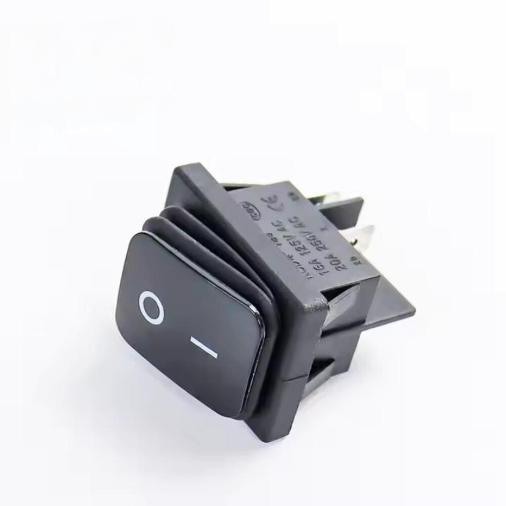 Rocker Switch Waterproof Led on off 16a 250v Mini 2pin Momentary Round ...