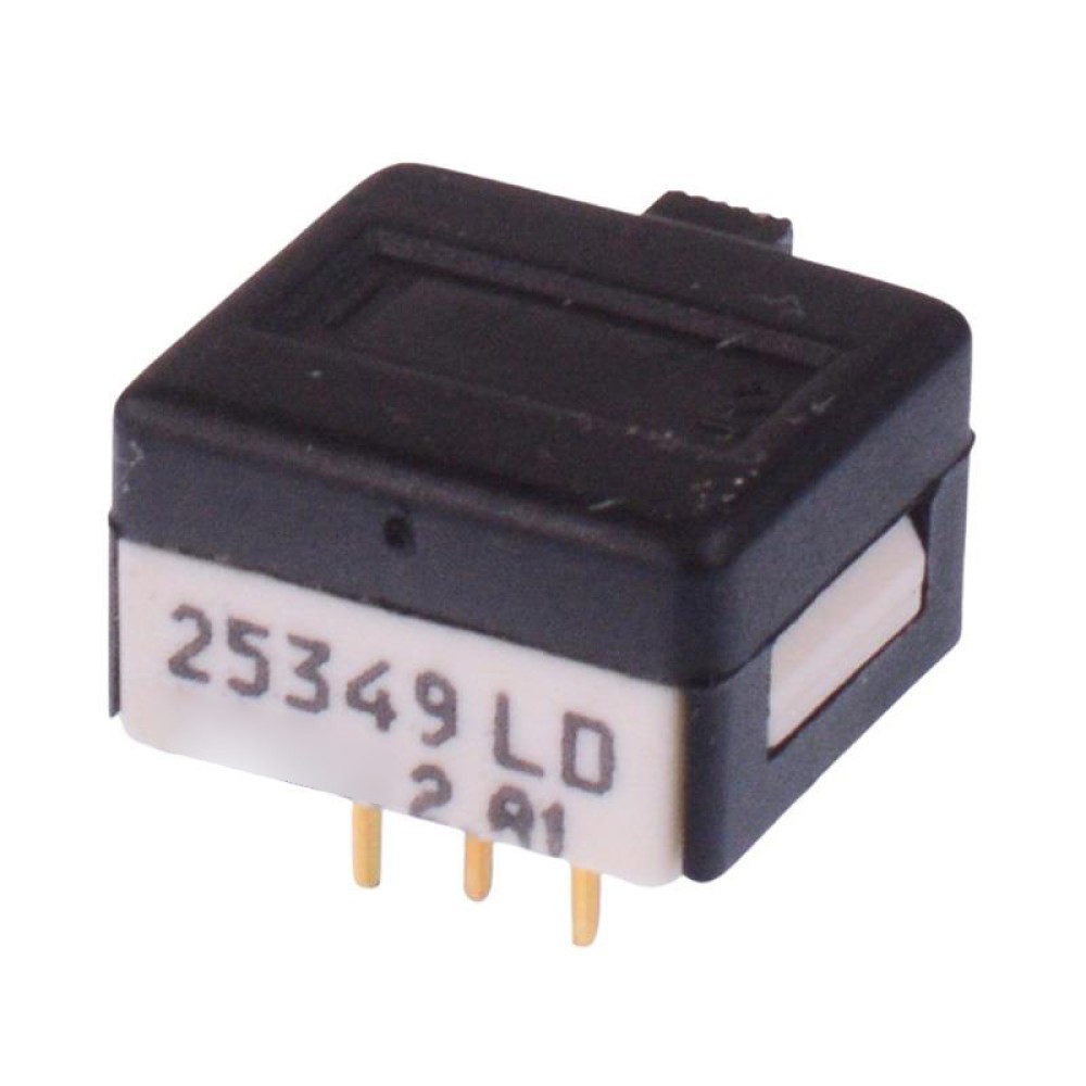 25349NLD On-Off-On Professional Horizontal PCB Slide Switch DPDT