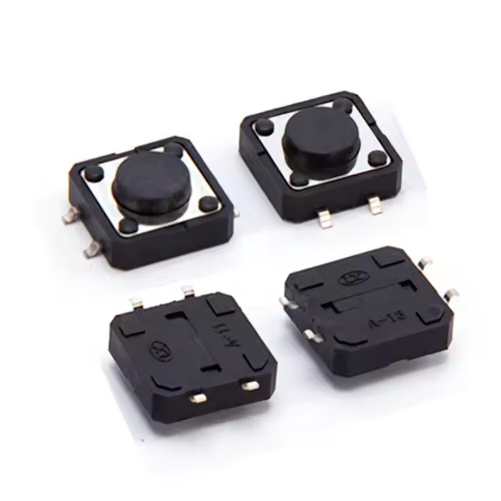 4 pins tactile switches smt tact switch mini push button