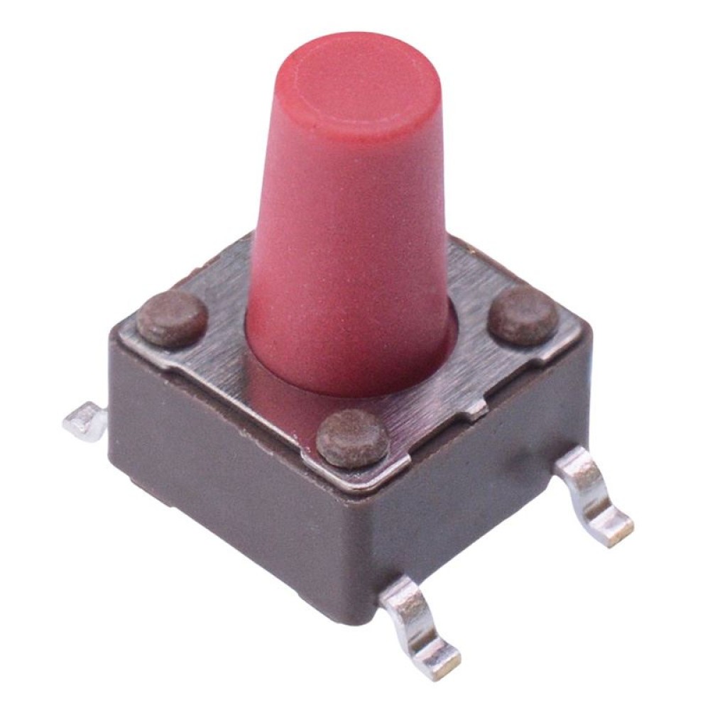 PHAP5-30VA2D3S2N3 9.5mm Height 6mm x 6mm Surface Mount Tactile Switch 260g Tube Packaging