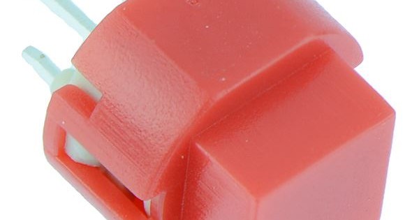 Red Square PCB Keyboard Switch SPST