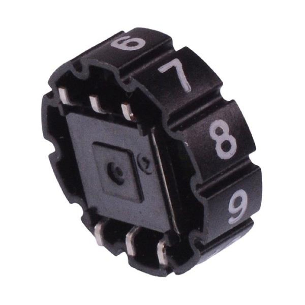 DH101ALSMT002 Left Hand 1-10 PCB Thumbwheel Switch