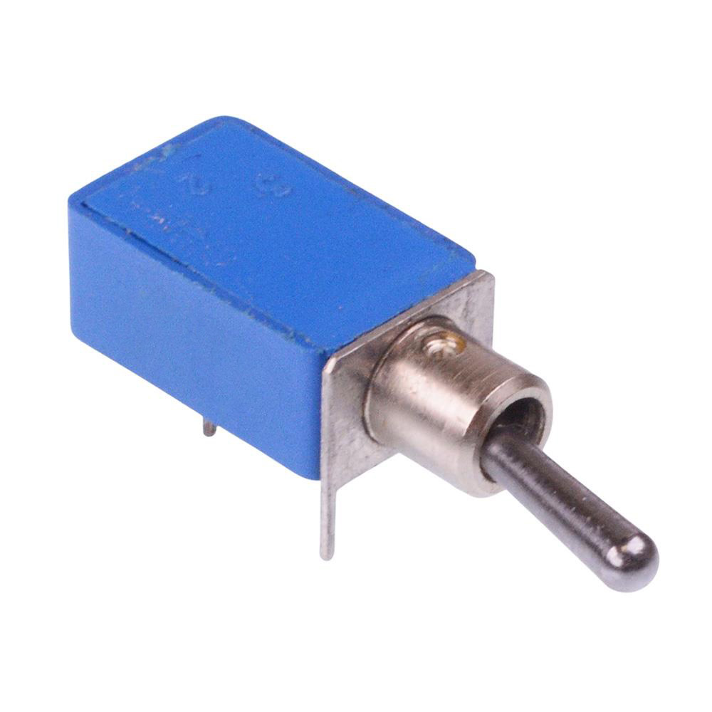 On-Off-On Low Profile PCB Toggle Switch SPDT 4A 30VDC