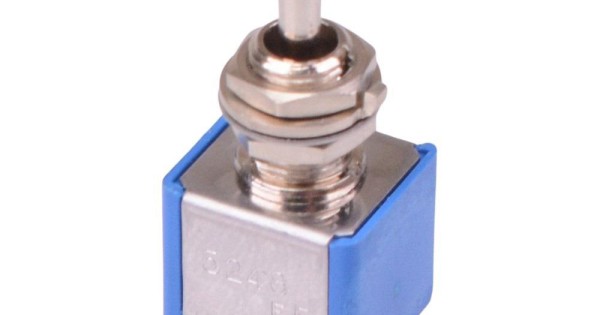 On-Off-(On) Momentary PCB Miniature Toggle Switch DPDT