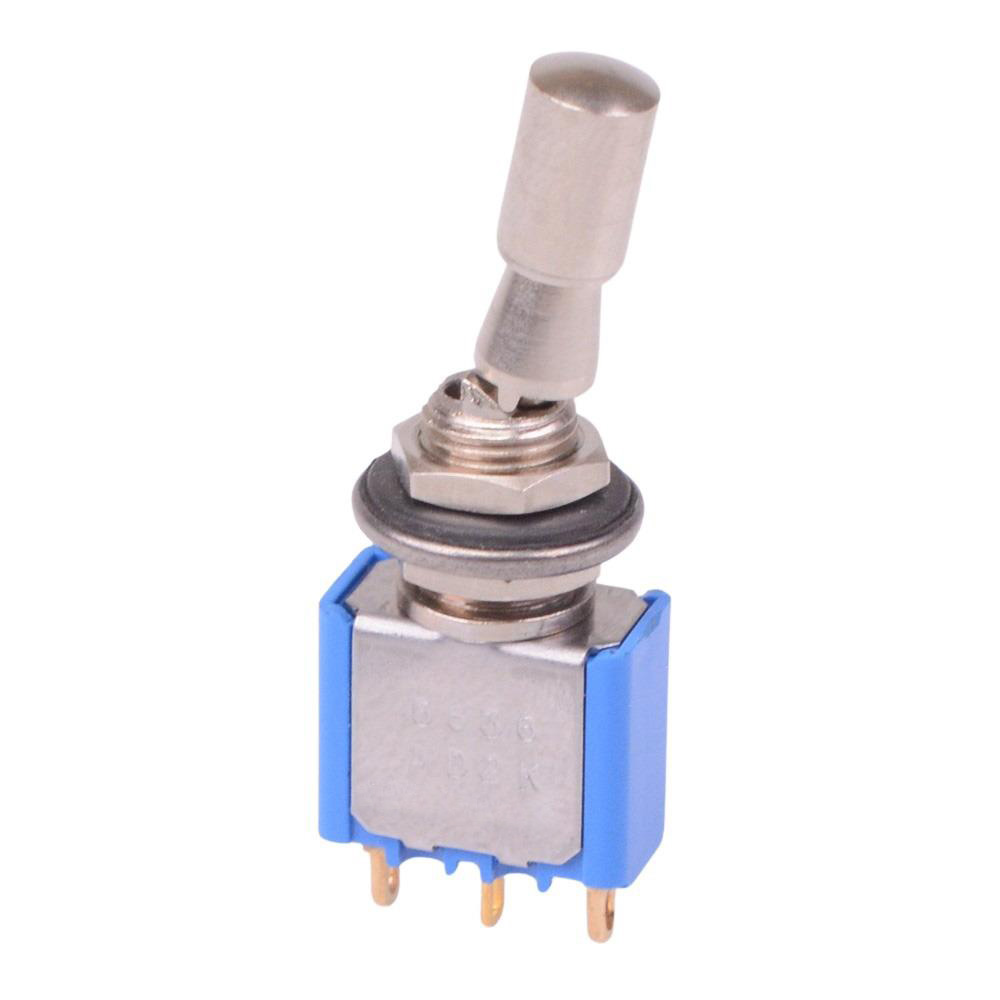 Locking Lever On-On Miniature Toggle Switch SPDT
