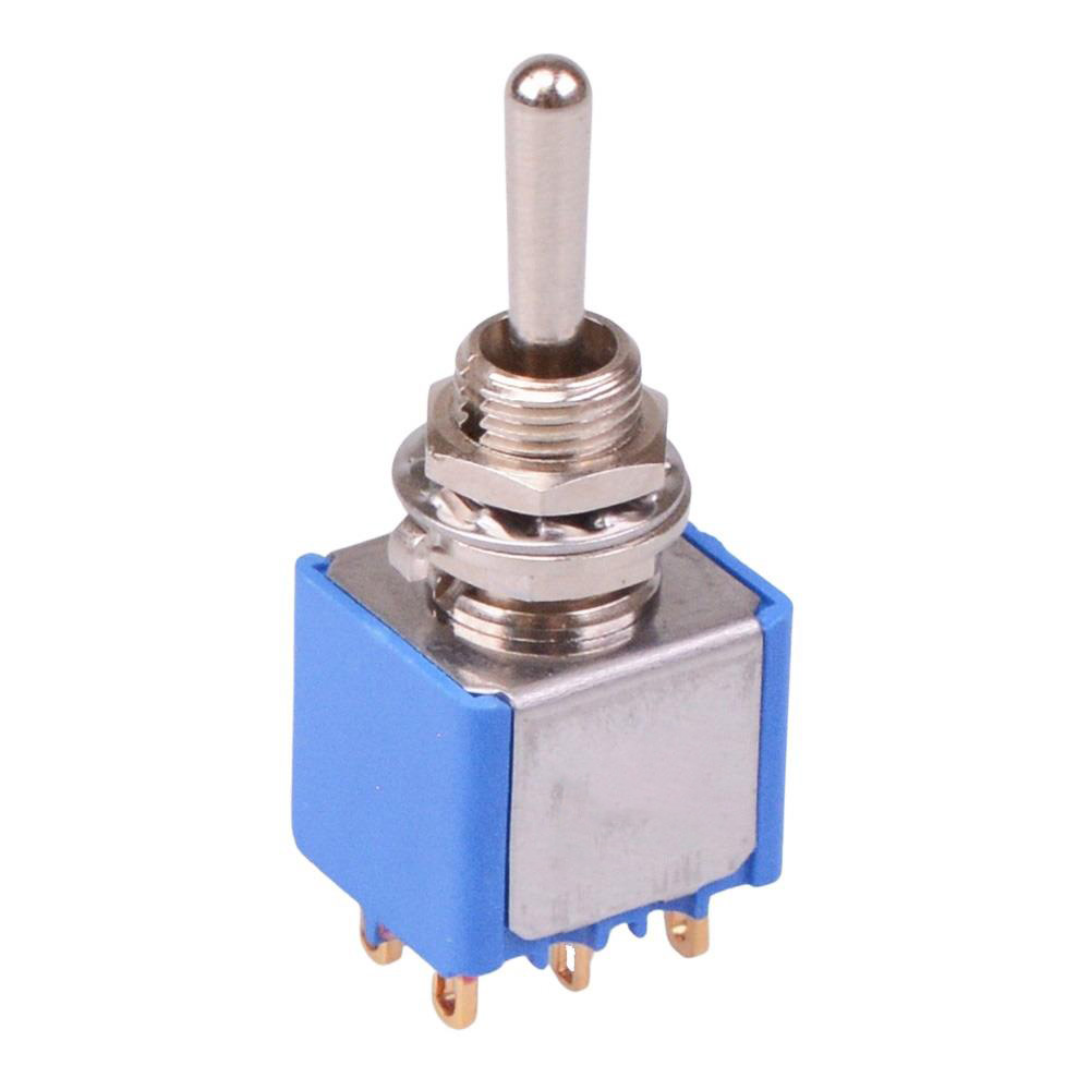 On-Off-On Miniature Toggle Switch DPDT 5649CDB