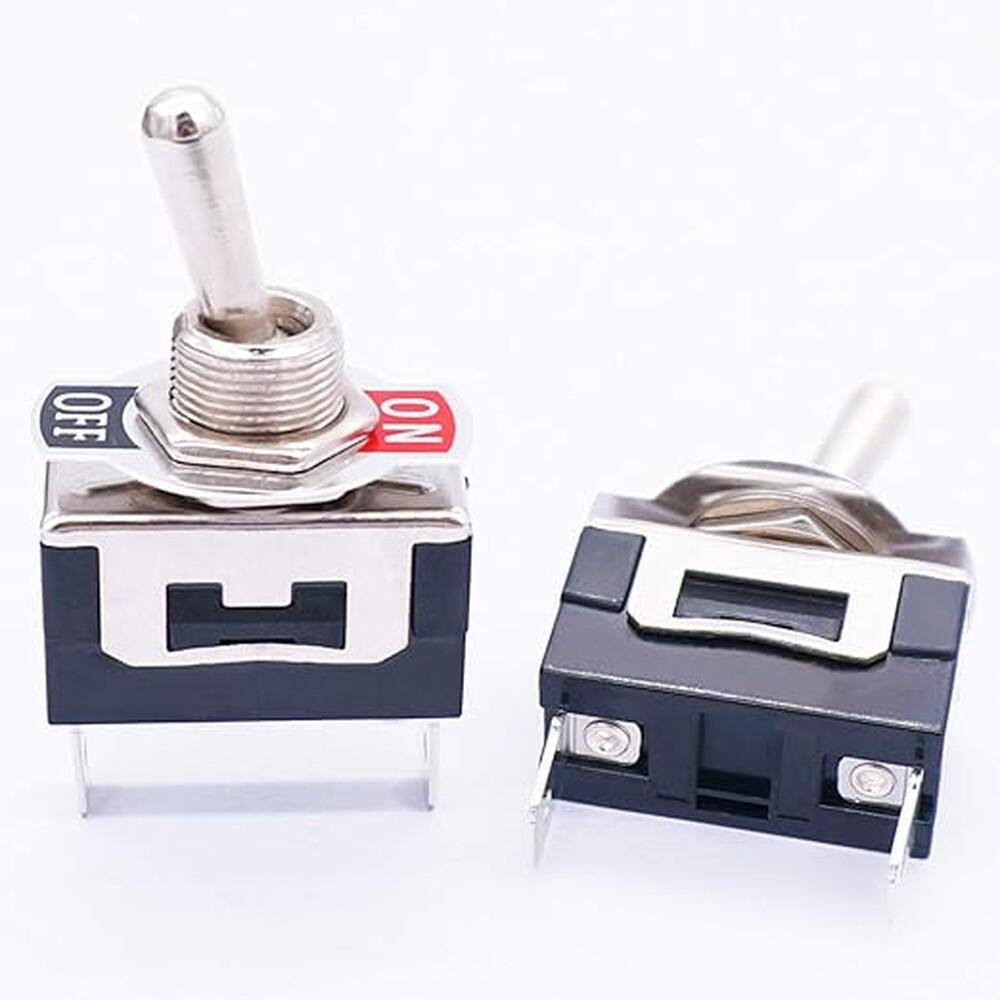 Miniature Toggle Switches 2 Pin ON(Off) With 5''Leads 3Pcs Toggle ...