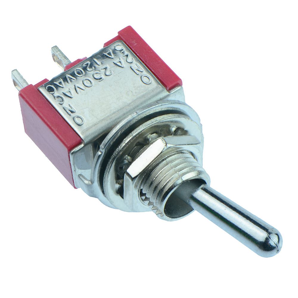 On-Off Miniature Toggle Switch 5A SPST