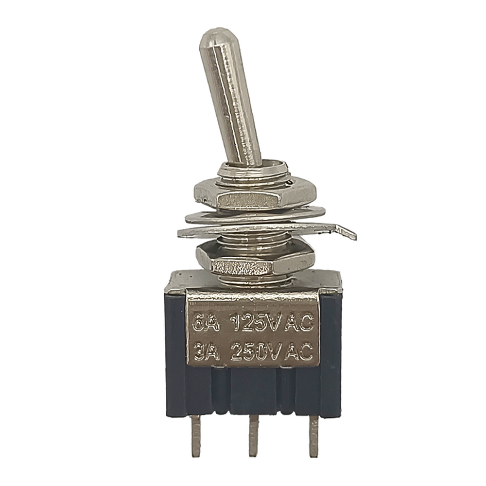 On-On Miniature PCB Toggle Switch SPDT