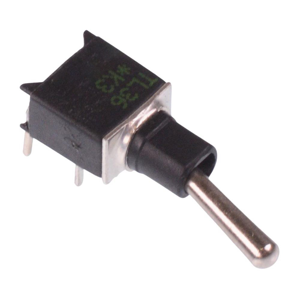 On-On Subminiature Washable PCB Toggle Switch SPDT