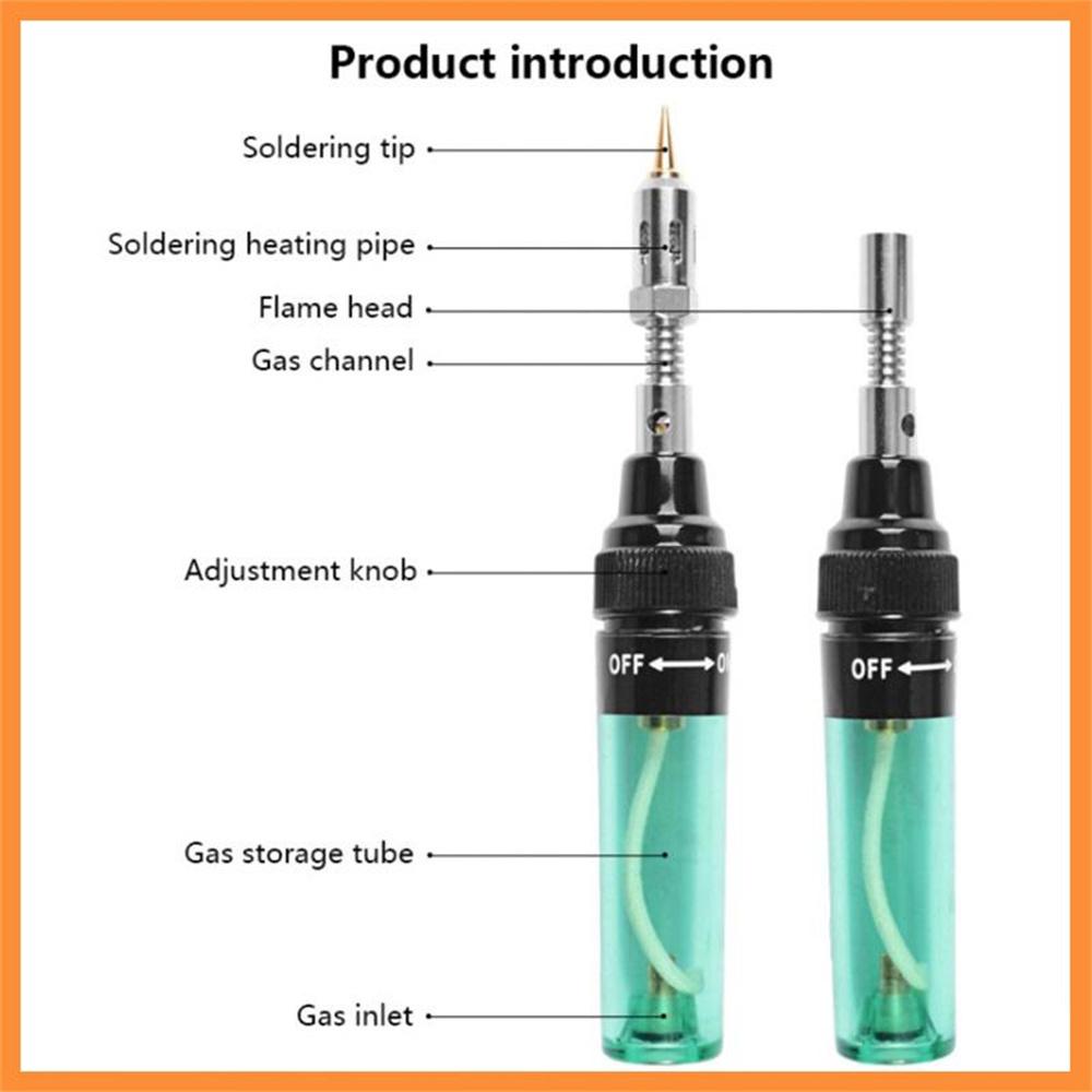 Gas Soldering Iron Kit 4 In 1 Mini Gas Soldering Solder Iron Pen ...
